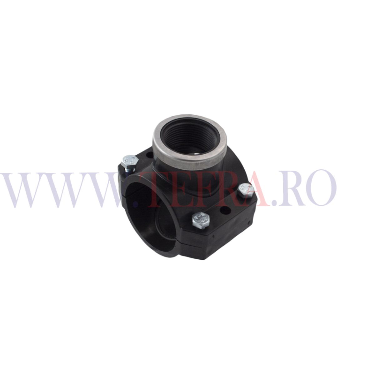 Colier bransare teava PEHD, simplu, D.63 mm x 1″1/4 - Tefra.ro
