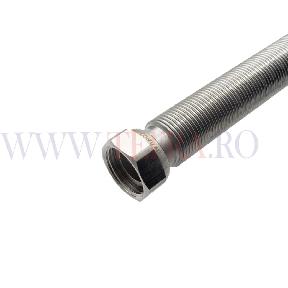 Racord apa flexibil-extensibil inox, MF 3/4″ x L.200-400 mm - Tefra.ro