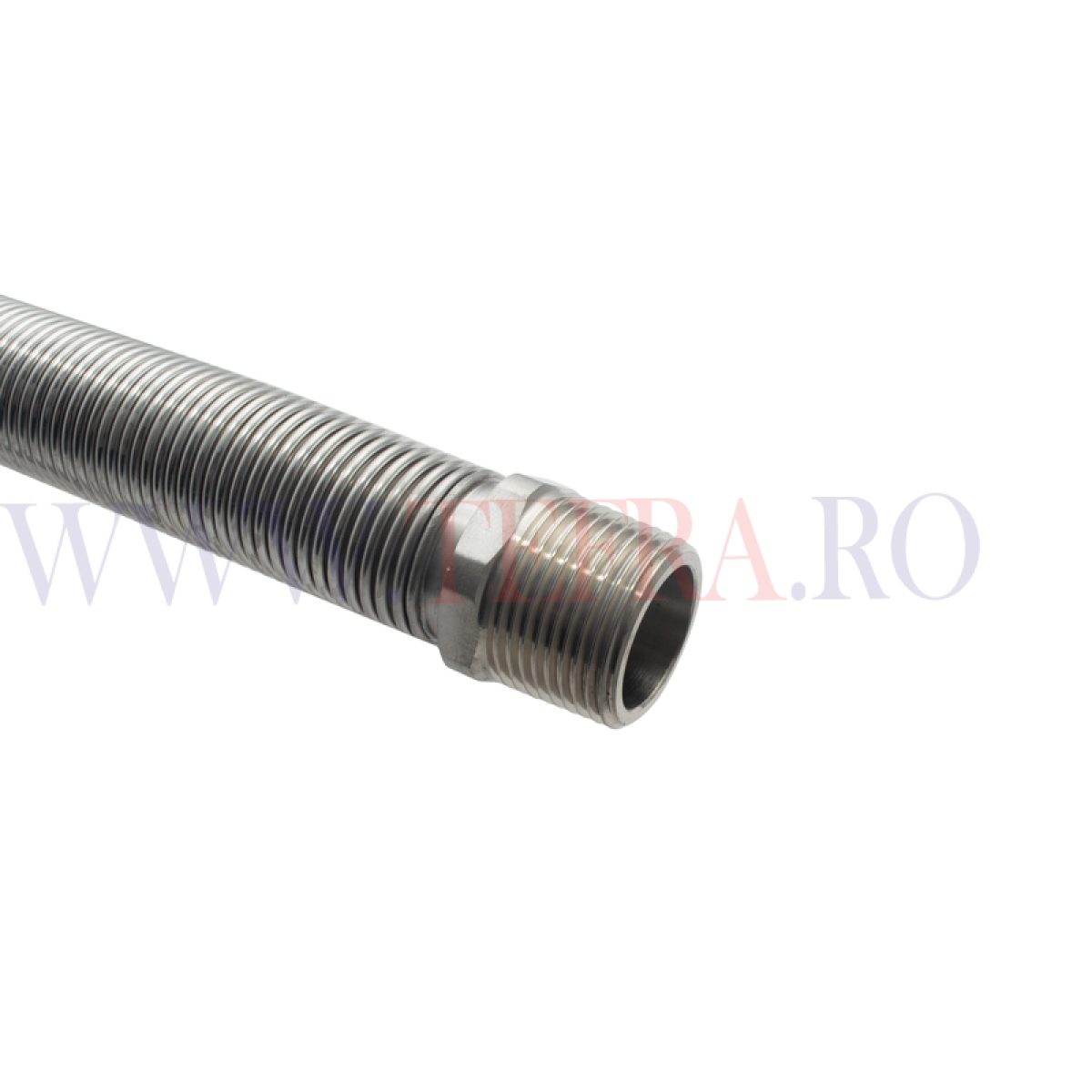 Racord apa flexibil-extensibil inox, MF 3/4″ x L.200-400 mm - Tefra.ro